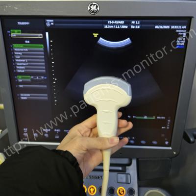 China GE C1-5-RS Convex Probe Curved Array Transducer for LOGIQ VOLUSON Series Ultrasound System 1.5 to 5 MHz for sale