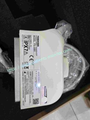 China Toshiba PSI-30BX Phased Array Transducer a used medical ultrasound device with a milky-white exterior and Real-Time Grating Lobe Suppression for sale