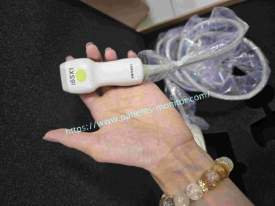 China Toshiba PSI-30BX Phased Array Transducer a used medical ultrasound device with a milky-white exterior and Real-Time Grating Lobe Suppression for sale