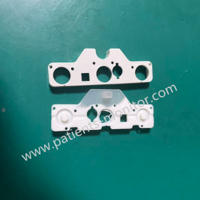 China Mindray AG Module Silicone Keypad Button Film and Plastic Keyboard Frame Assembly for sale
