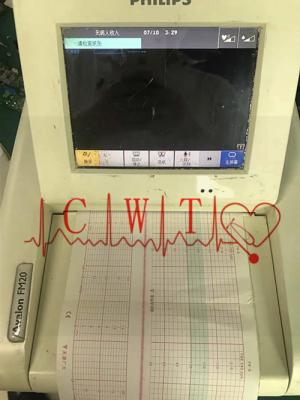 μέρη αντικατάστασης 1366×768 3060mAh PHiliph FM20 ECG 5 παράμετροι 3 κανάλι