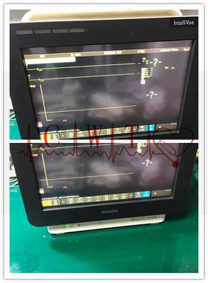 中国 RESP NIBP SPO2 Intellivue Mx450の忍耐強いモニター修理病院の使用 販売のため