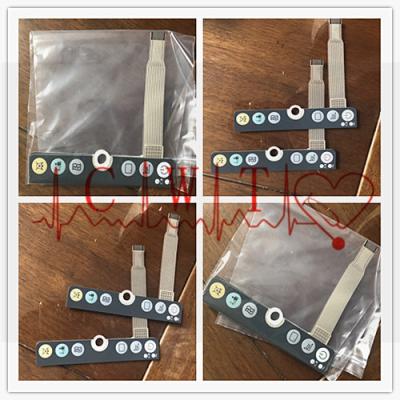 China Medical Patient Monitor Parts VM6 VM8 Button Membrane for sale