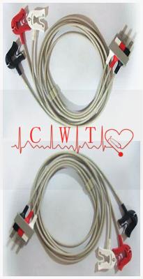 Cina Work Well Accessories PHiliph Adult clips 3 lead M1603A In Good Shape Medical Device Hospital Equipment​ in vendita