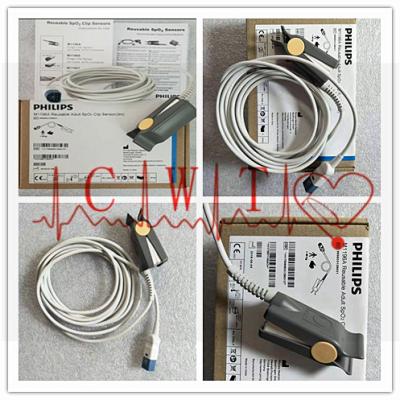 China Bedside Patient Monitor Accessories M1196A 3m Reusable Spo2 Sensor for sale
