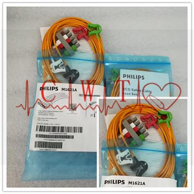 China Hospital Device ECG Machine Parts M1621A PHiliph Disposable Ecg Leads for sale