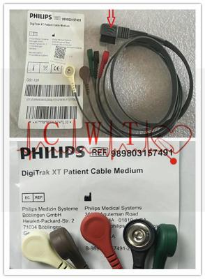 China ICU Components Of Ecg Machine , PHiliph Original Digitrak XT Dynamic ECG Box WiFi Logo Holter Monitor Leads for sale