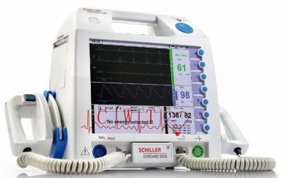 Κίνα Schiller Defigard 5000 defibrillator μηχανή κλονισμού καρδιών έκτακτης ανάγκης που χρησιμοποιείται για να αναβιώσει την καρδιά που ανανεώνεται προς πώληση