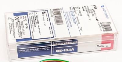 China NE-134A Touch Proof Connector Nihon Kohden H526 EEG Electrode Collodion Ag Size 10mm Dia 1.5Mm for sale