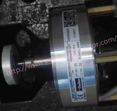 Cina Motore F9M4RR1007 PN 8605762-08 della macchina di anestesia di Drager Fabius GS delle parti del monitor paziente di PN 8607211-VENT in vendita