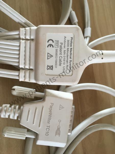 Padrão 10 das peças da máquina do escritor TC10 ECG da página de PHiliphilip - a ligação ECG cabografa AHA 989803184931