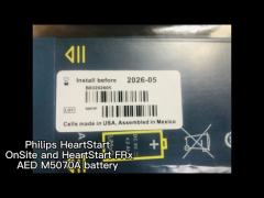 M5070A Patient Monitor Accessories Genuine Philips  HeartStart AED Replacement 4 Year Battery