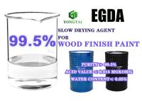 China EGDA Acrylic Wood Coating Solvent 99.5% Purity 220kg Paint Thinner CAS 111-55-7 for sale