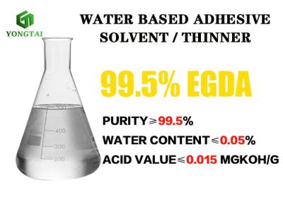 Cina Adesivo solvente acrilico adesivo a base d'acqua dell'etanolo EGDA della fonderia in vendita