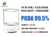 China PGDA Epoxy Ink PCB Screen Printing Solvent 99.5% Purity Eco Friendly Propylene Glycol Diacetate for sale