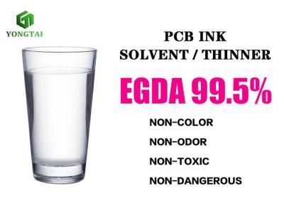 Cina PWB conduttivo 220kg solvente dell'inchiostro del getto di inchiostro di elevata purezza 99,5% EGDA nessun colore in vendita