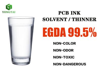 Cina Elevata purezza incolore solvente del pulitore dell'inchiostro da stampa dello schermo del PWB 99,5% EGDA in vendita
