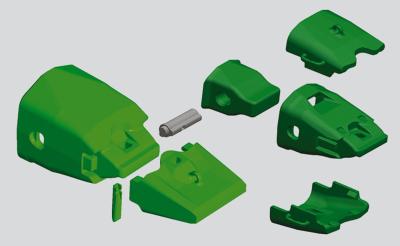 China CAT Mining Excavator Tooth and Lip Shroud for sale