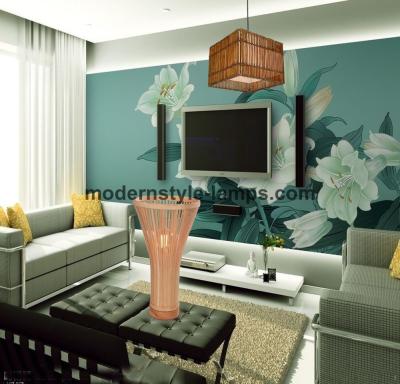 China Chinese Traditional Rope Wrapped Lamp Interior Decoration for sale