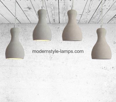 China High Durability Indoor Pendant Lights , Cement Pendant Light Easy Installation for sale