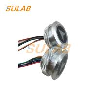 China Contactless Elevator Lop Cop Button Infrared Sensor Round Touchless Push Button for sale