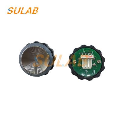 China OTIS Elevator Lift Cop Hop Lop Round Push Button XAA323CY1C for sale