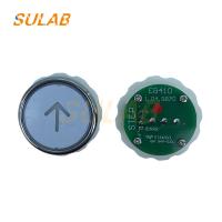 China EB410 DC24V STEP Elevator Push Button Light Red Blue White Elevator Spare Parts for sale