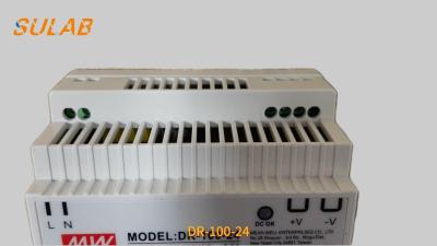 China Mean Well DIN Rail Switching Power Supply For Elevator Industrial Control DC 24V Output Spare Part DR-100-24 for sale