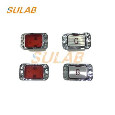 China MTD260 Elevator Hall Call Push Button PCB High Bright LED Illuminated Landing Operation Switch Lift Replacement Maintenance Spare Parts for sale