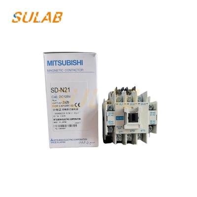 China Mitsubishi Elevator Contactor SDN21 AC Magnetic Contactor with Silver Alloy Contacts and Compact Cabinet-Mount Design for Anti-Vibration Performance for sale
