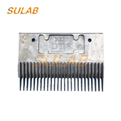 China Xizi OTIS Escalator Spare Parts Moving Sidewalk Aluminium Alloy Comb Plate XAA453J for sale