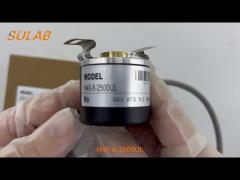 H40-8-2500UL Photoelectric Encoder with Outer Diameter 40 Shaft Diameter 8 and 2500 Pulse Output