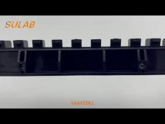 Escalator Step Frame Plastic Yellow Edge Strips And Black Tread Strips Escalator Yellow Strip Plasti