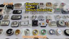 KONE 863223H03 Stainless Steel Shell Elevator Button with LED Indicator Light and Customizable Surfa