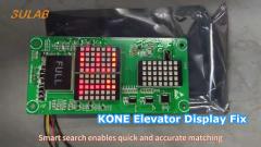 KONE Elevator KM806880G02 Display Board Replacement Guide