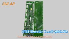 OTIS RS32V1.2 Elevator Car Communication Board DBA26800J1, Cabin Command Signal Processing PCB Spare