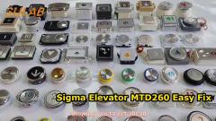 Sigma Elevator MTD260 Hall Call Button Replacement