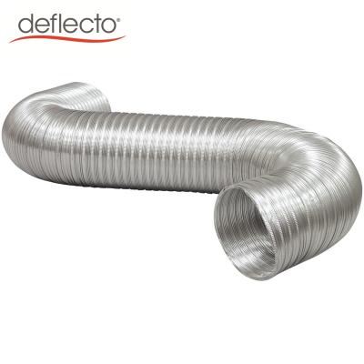 China HVAC Systems Parts Semi Rigid Flexible Aluminum Pipe Exhaust Hose Aluminum Ducting for sale