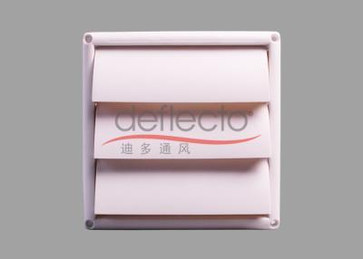 China Plastic Air Vent Cover Louver Hood HVAC Product Vent Fittings Plastic Product for sale
