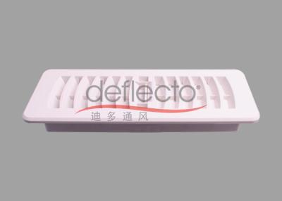 China HVAC Plastic Air Grille Air Conditioning Pipe Fitting Outlet Hood Wall PP Register for sale