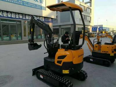 China Shanbo Mini Tractor Loader Small Backhoe Crawler Excavator for Farm Garden Efficiency for sale