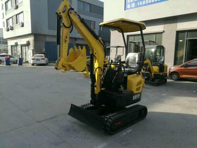 China Shanbo Mini Tractor Loader Small Backhoe Crawler Excavator for Farm Garden Efficiency for sale