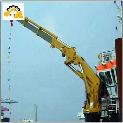 China Customizable 50000unit/Year Marin Type Hydraulic Knuckle Boom Deck Vessel with Winch for sale