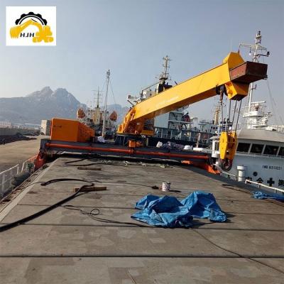 China Customizable 50000unit/Year Marin Type Hydraulic Knuckle Boom Deck Vessel with Winch for sale