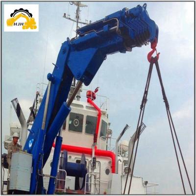China Customizable 50000unit/Year Marin Type Hydraulic Knuckle Boom Deck Vessel with Winch for sale