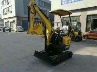 China Indoor Ground Digging Micro Hook Machine Mini Digger 2ton Compact Earth Moving Machine 8.2kW for sale