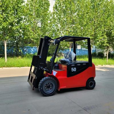 China 4.5ton 5ton 6ton 7ton ODM Electric Forklift Clamp Forklift CPD50-50 CPD50-30 with OHTHRT for sale