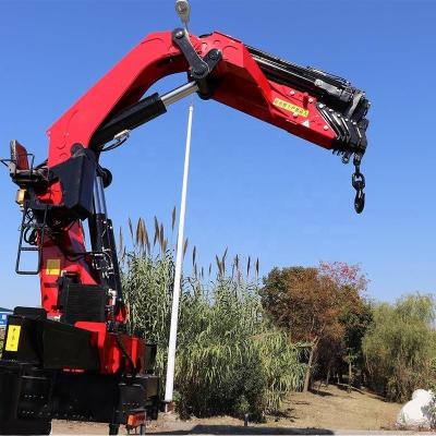 Cina HOWO Camione da 20 tonnellate Granata montata con 4 bracci pieghevoli e cilindro idraulico in vendita