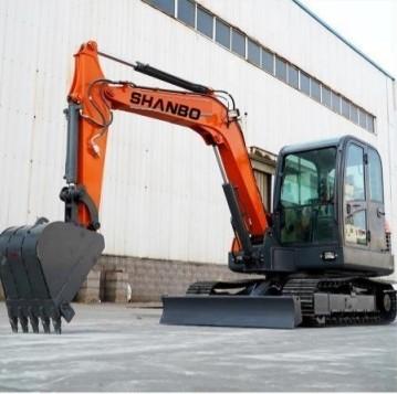 China Sh380 Sh335 20tons Wheel Excavator EPA CE Moving Type Second Hand Used Crawler Digger for sale