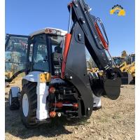 China WZ35-10 Backhoe Loader 0.8m3 Bucket 37kw Diesel Engine Wheel Tractor Excavator for sale